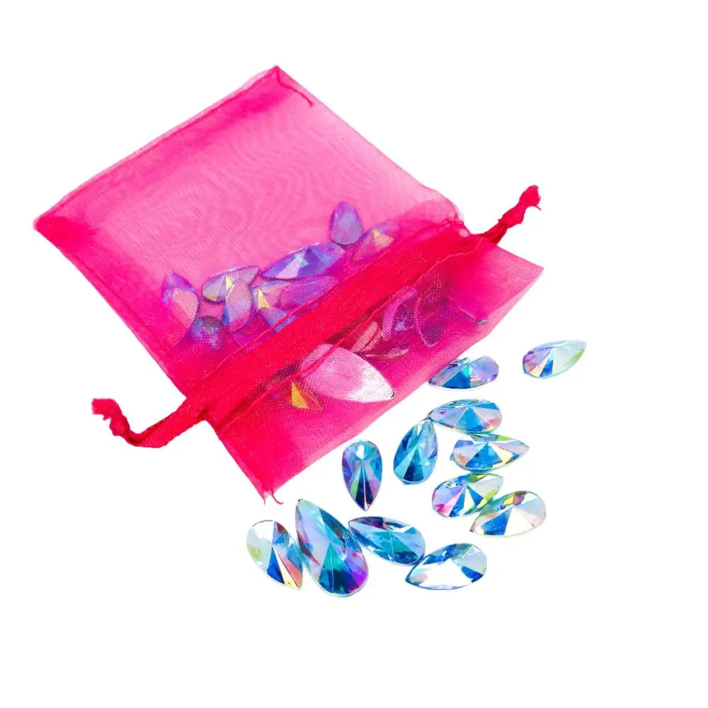 Reusable Face and Body Gems - Ice Blue – Luminosity Glitter®